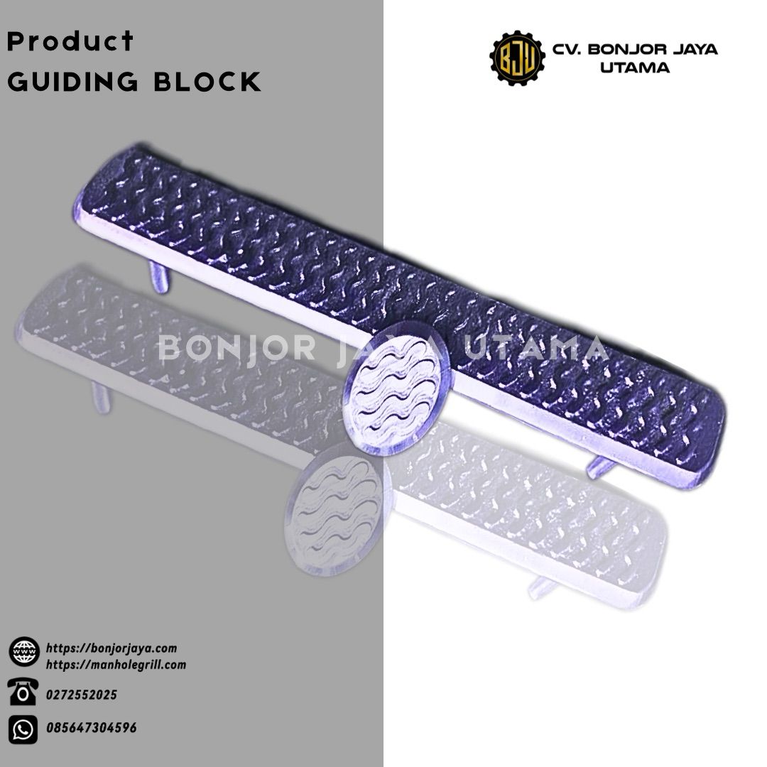 Guiding Block Arsip - Produsen Manhole Cover, Grill Tangkapan Air dan ...