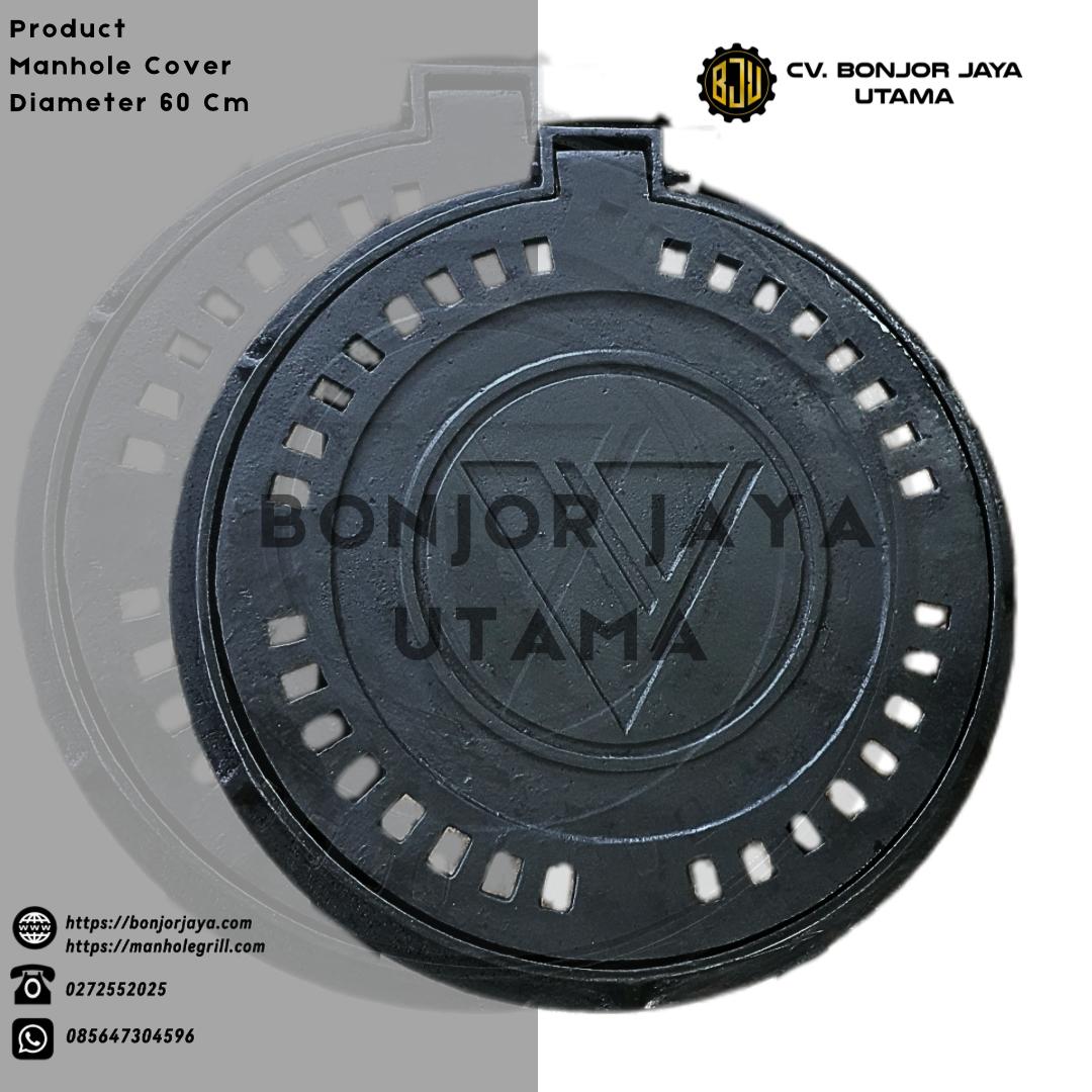 Manhole Cover Diameter 60 cm - CV. Bonjor Jaya Utama Ceper Klaten