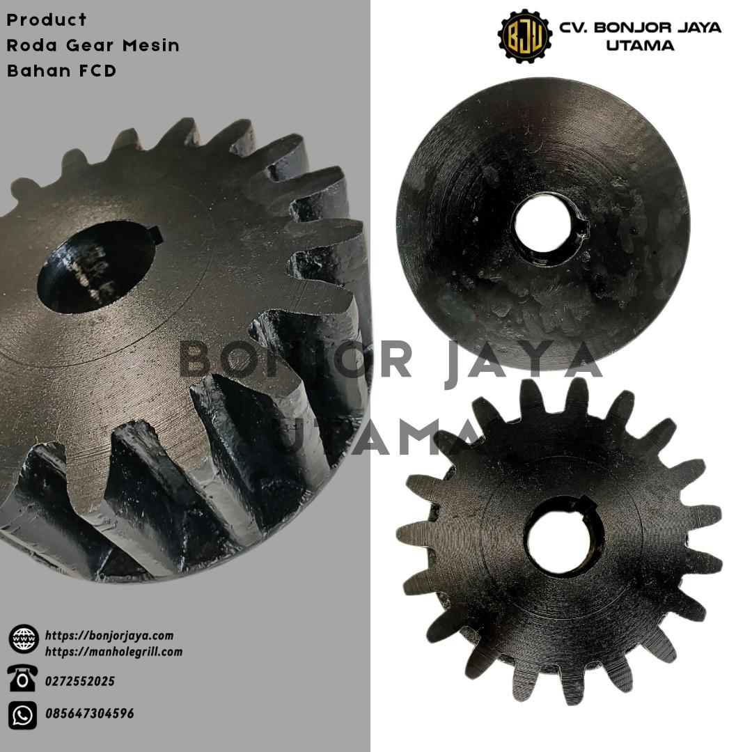 Roda GEAR Mesin Bahan FCD - CV. Bonjor Jaya Utama Ceper Klaten
