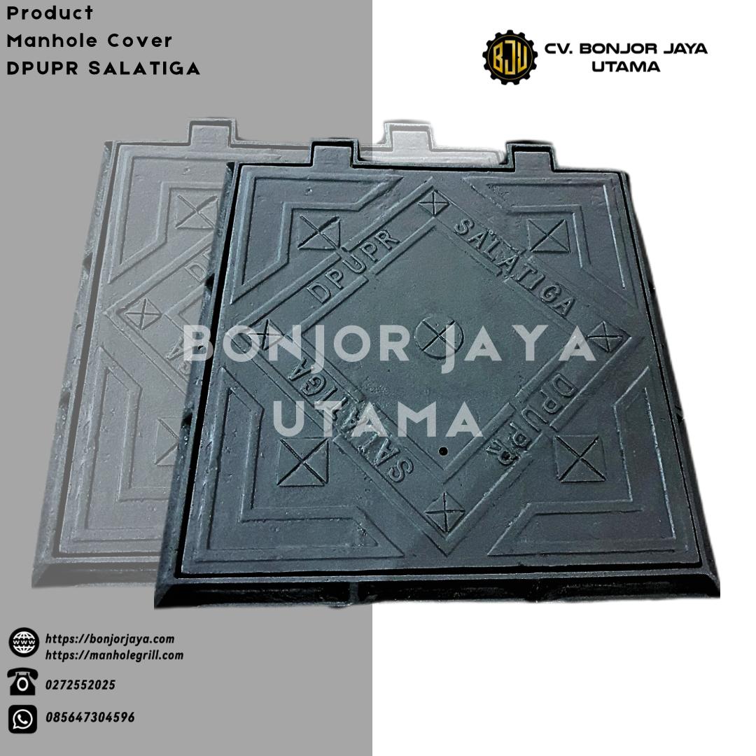 Manhole Cover Sanitasi DPUPR SALATIGA - CV. Bonjor Jaya Utama Ceper Klaten