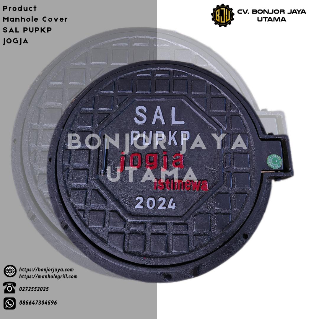 Manhole Cover SAL PUPKP JOGJA - CV. Bonjor Jaya Utama Ceper Klaten