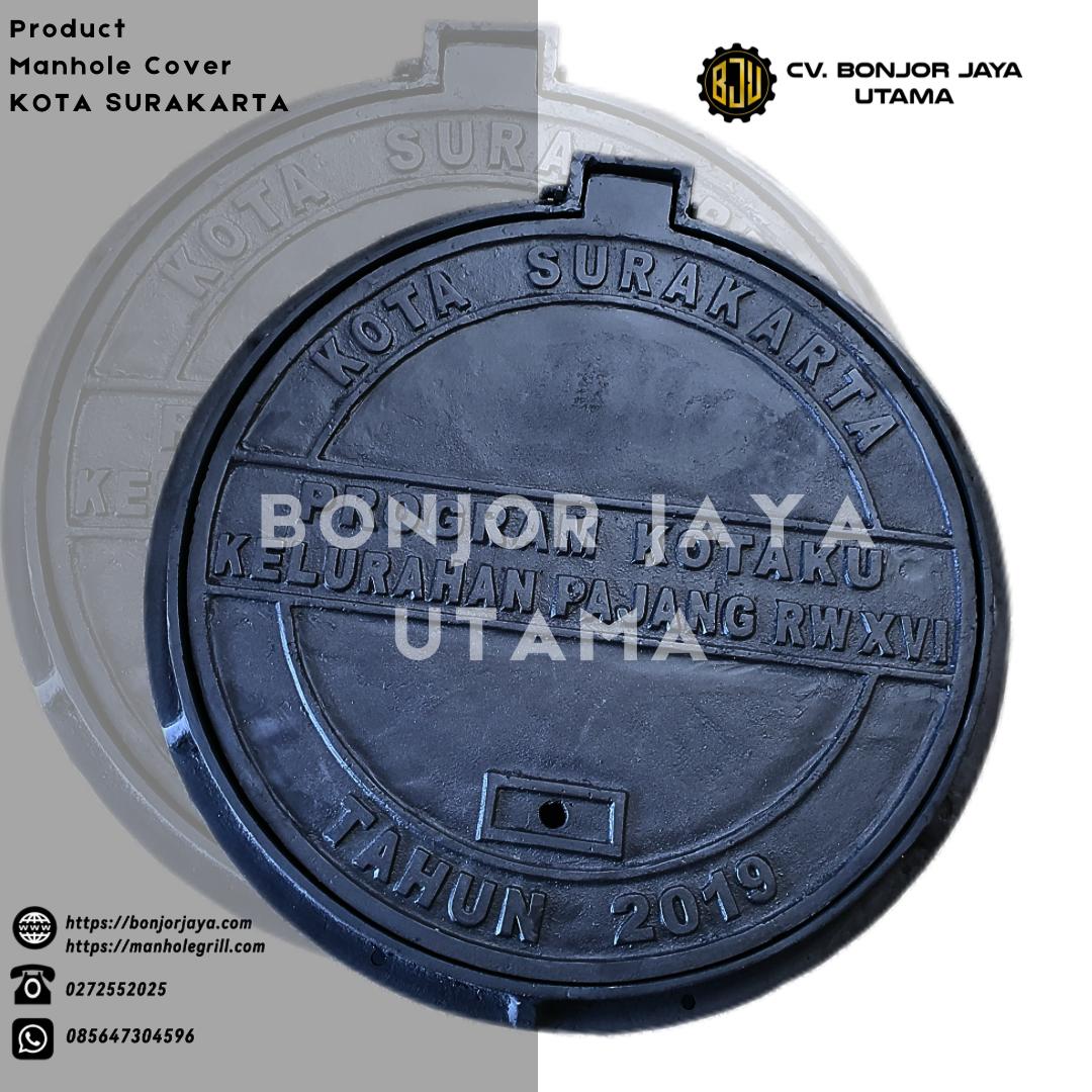 Manhole Cover KOTA SURAKARTA - CV. Bonjor Jaya Utama Ceper Klaten